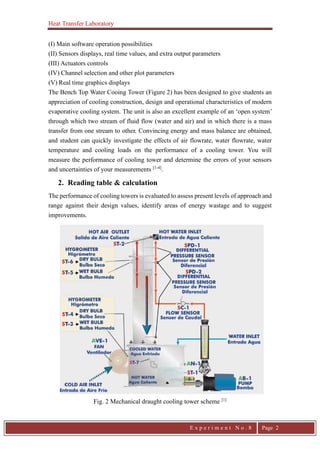 The effect of varying water flow rate on the performance of mechanical ...