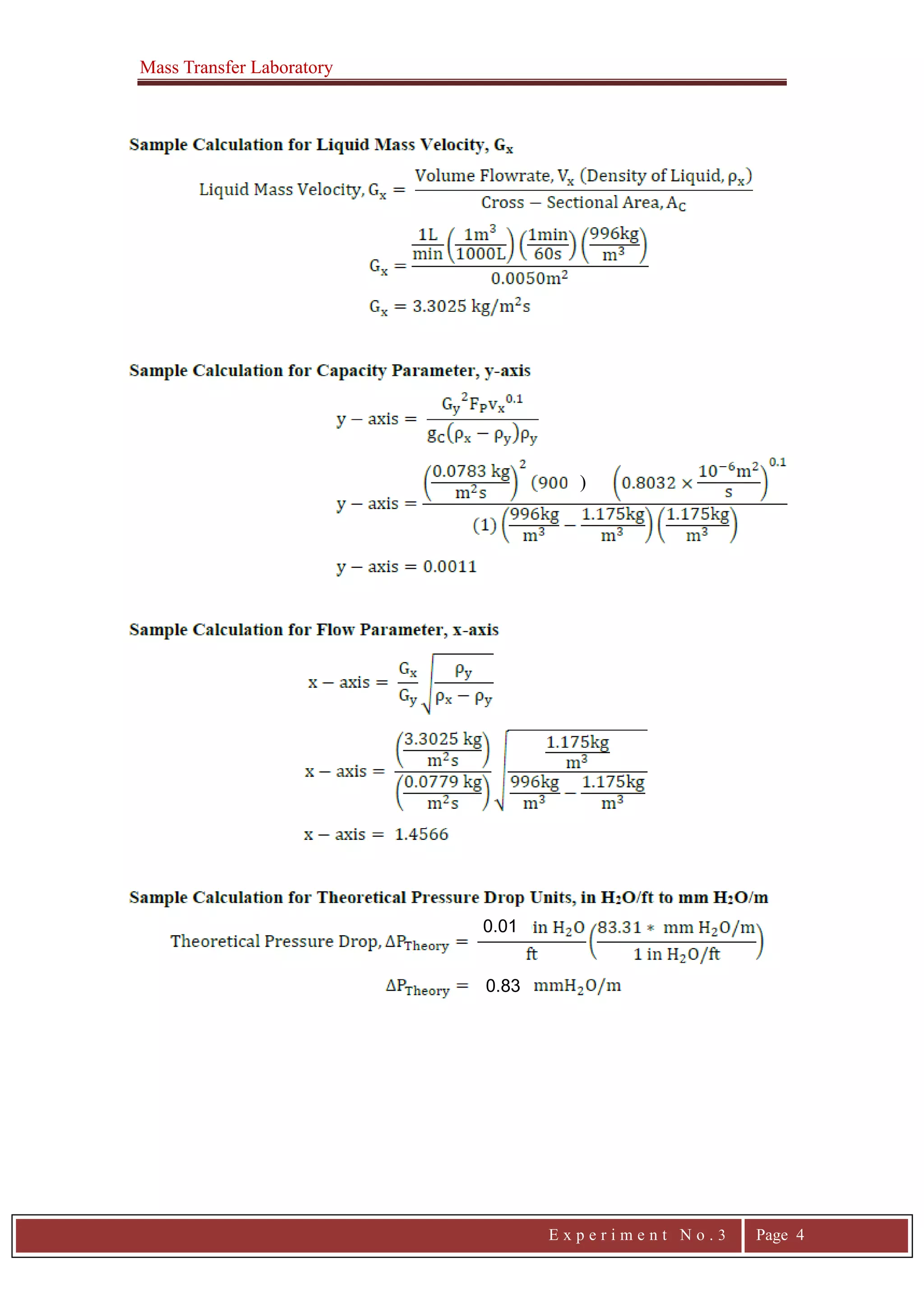 Gas absorption in packed tower with Raschig rings packings | PDF
