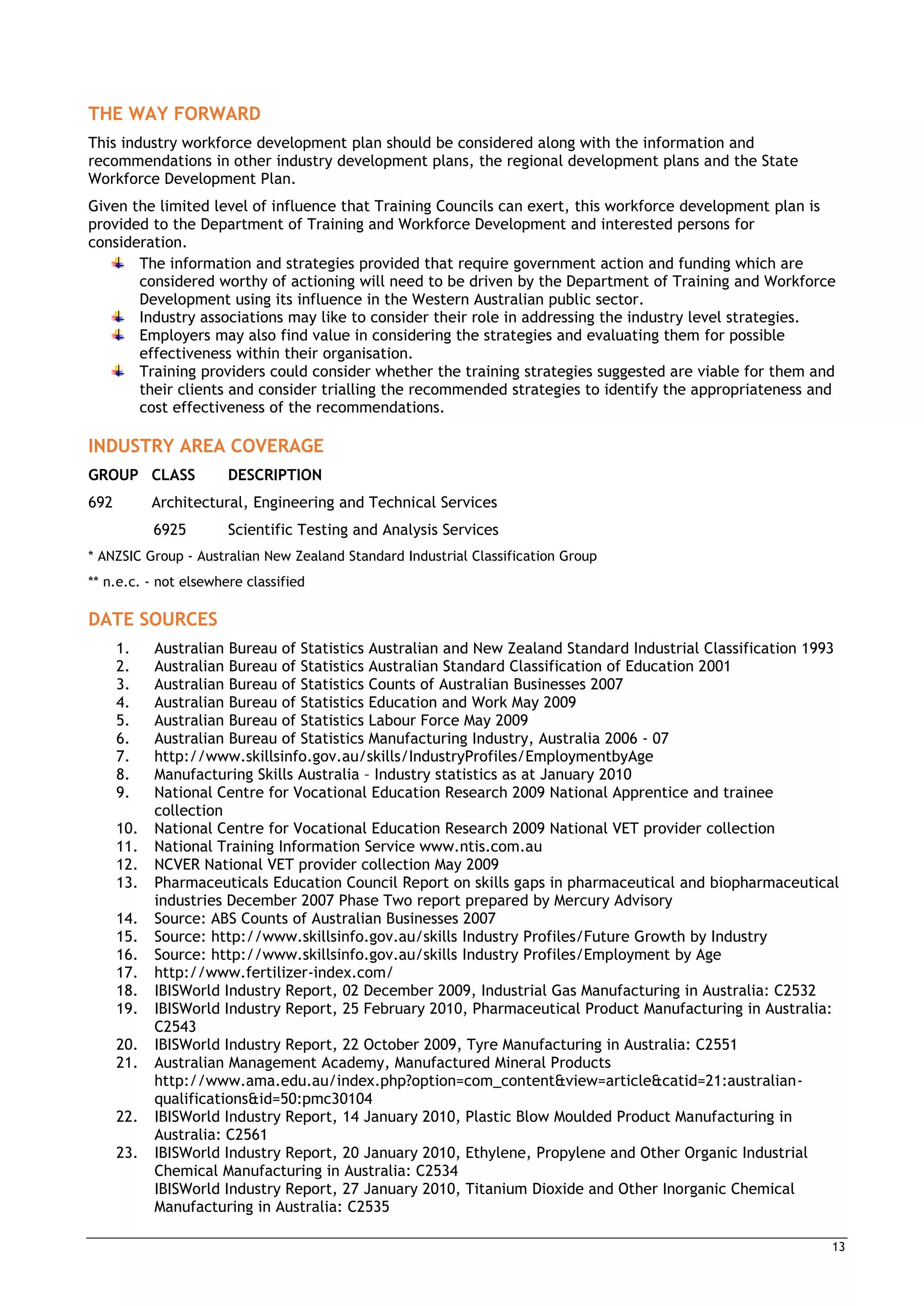 Laboratory operations workforce development plan oct 2010 | PDF