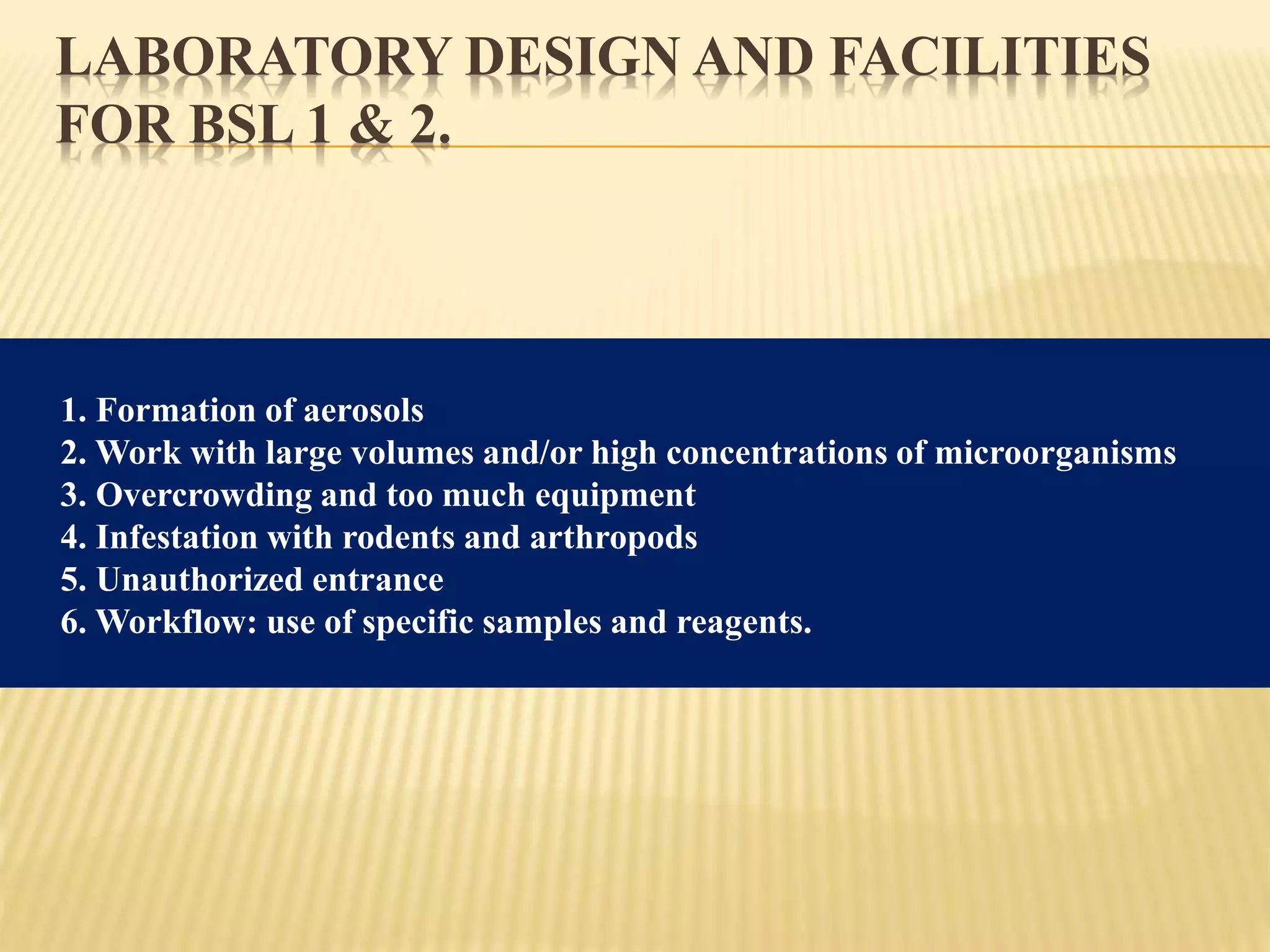 Laboratory oranization and biosafety requirements of microbiology ...