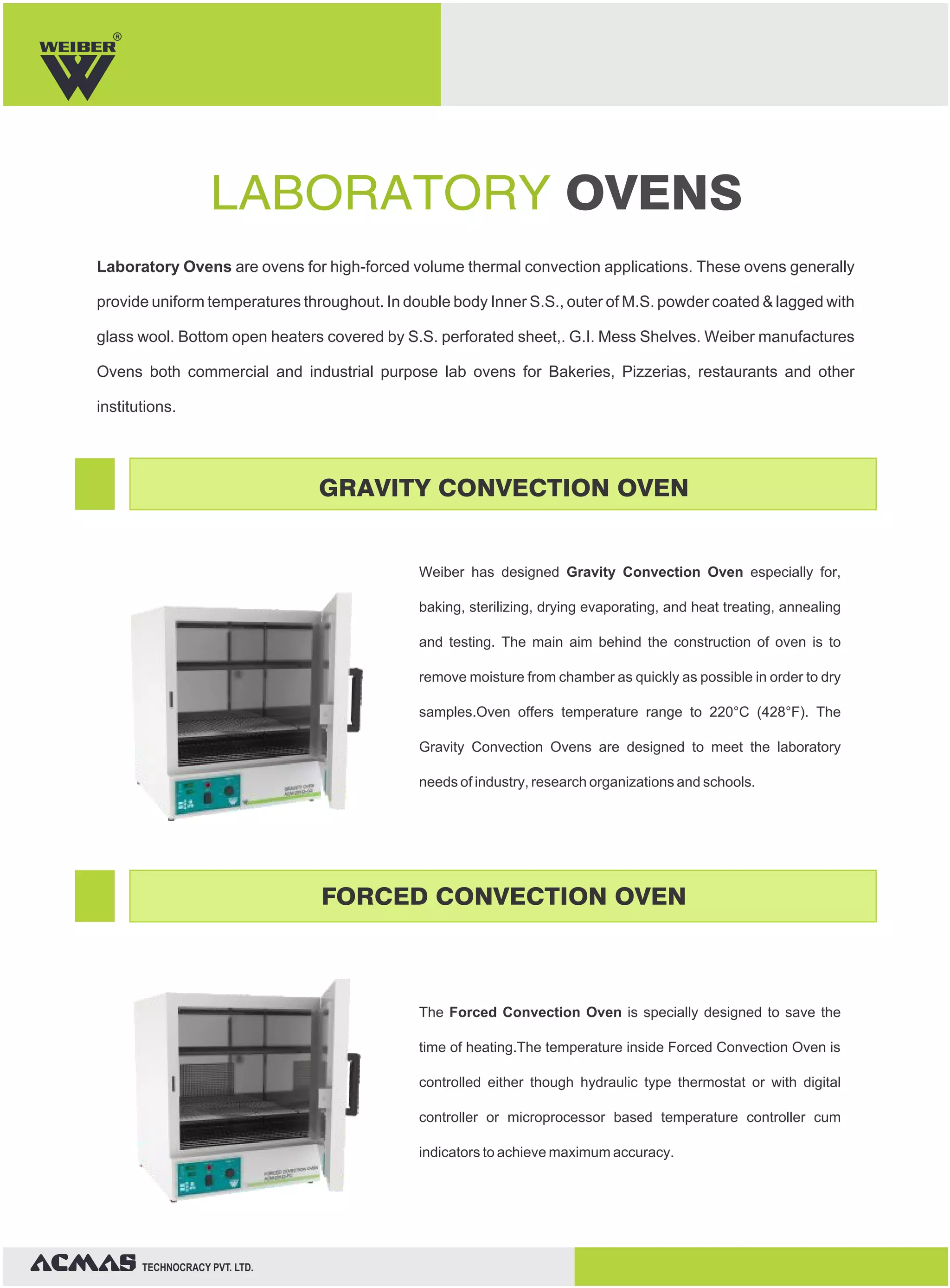 Laboratory ovens category | PDF