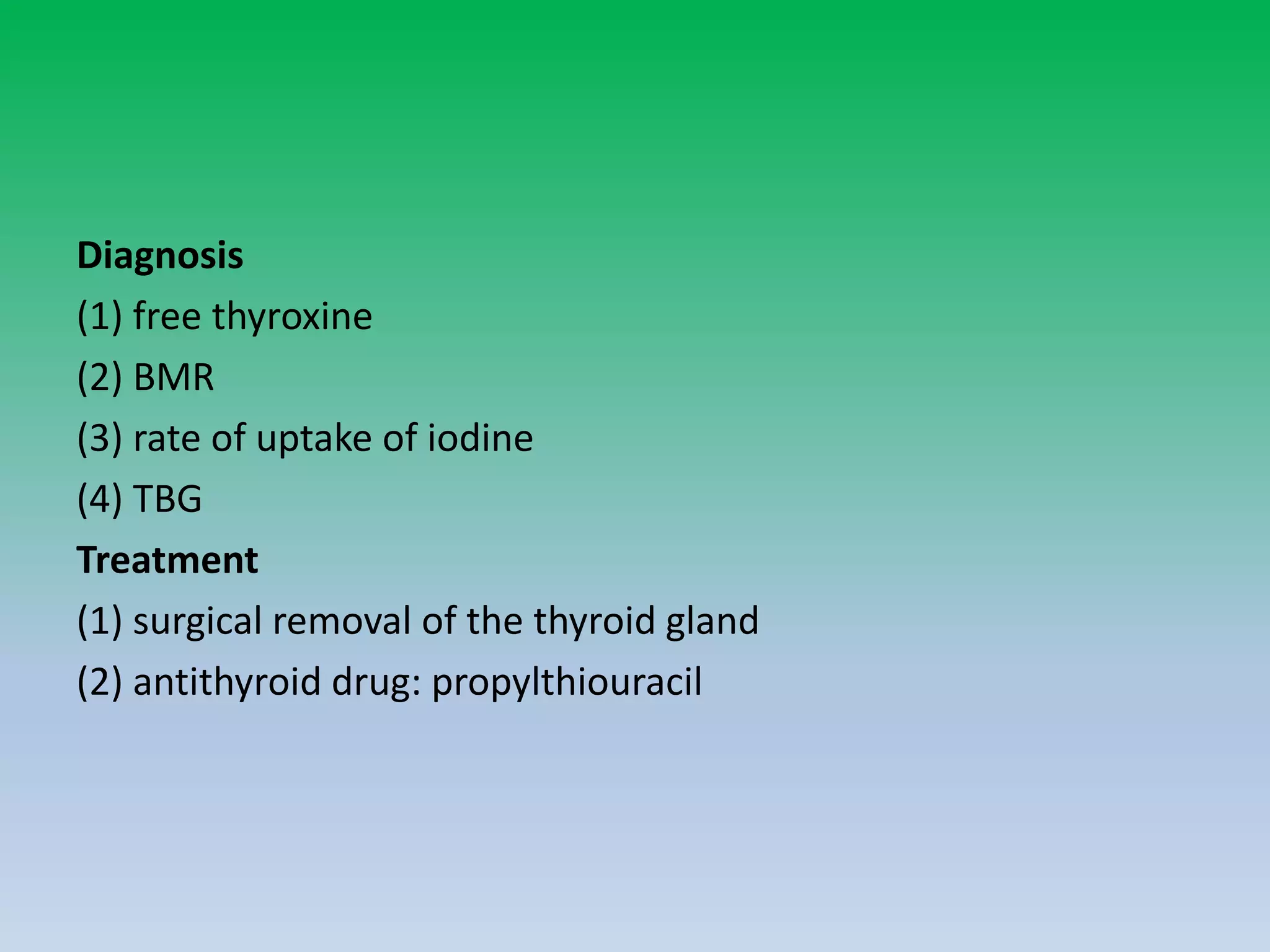 Laboratory overview and thyroid profile | PPT
