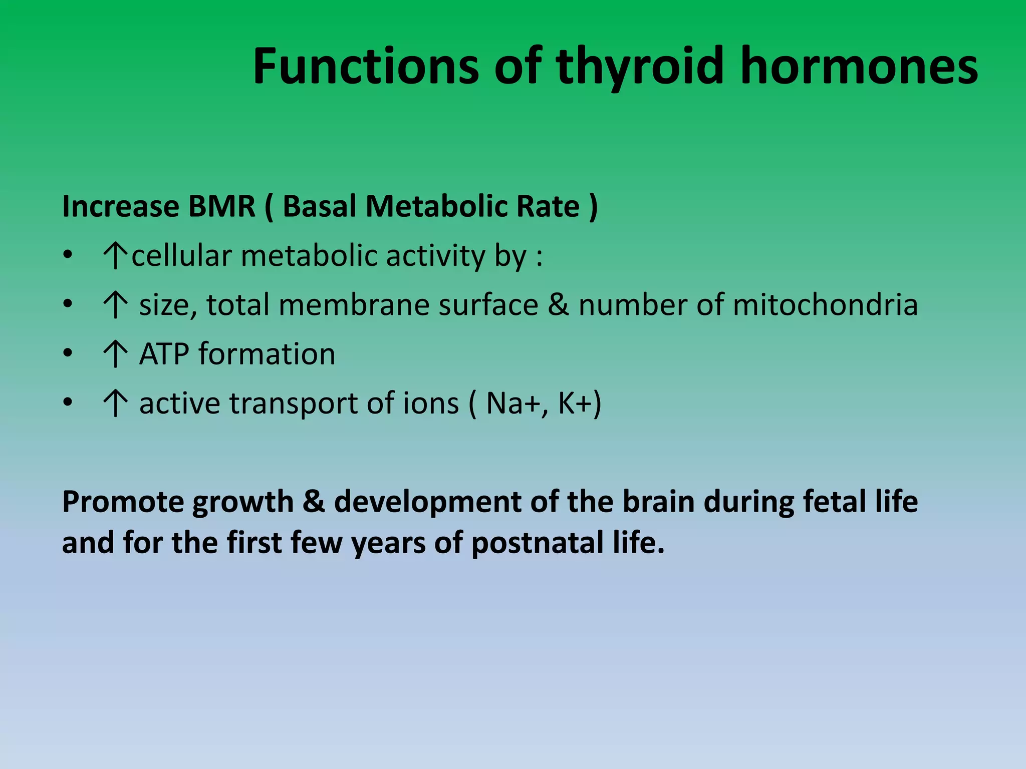 Laboratory overview and thyroid profile | PPT