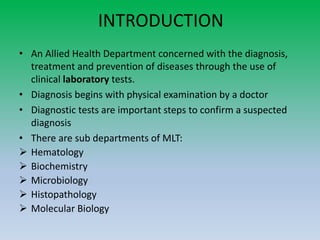 Laboratory overview and thyroid profile | PPT