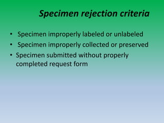 Laboratory overview and thyroid profile | PPT