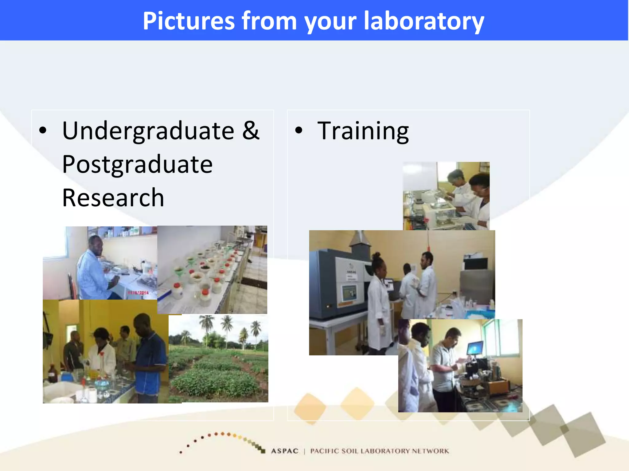 Item 6: Laboratory presentation unitech | PPT