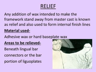 Laboratory procedure in rpd fabrication | PPTX