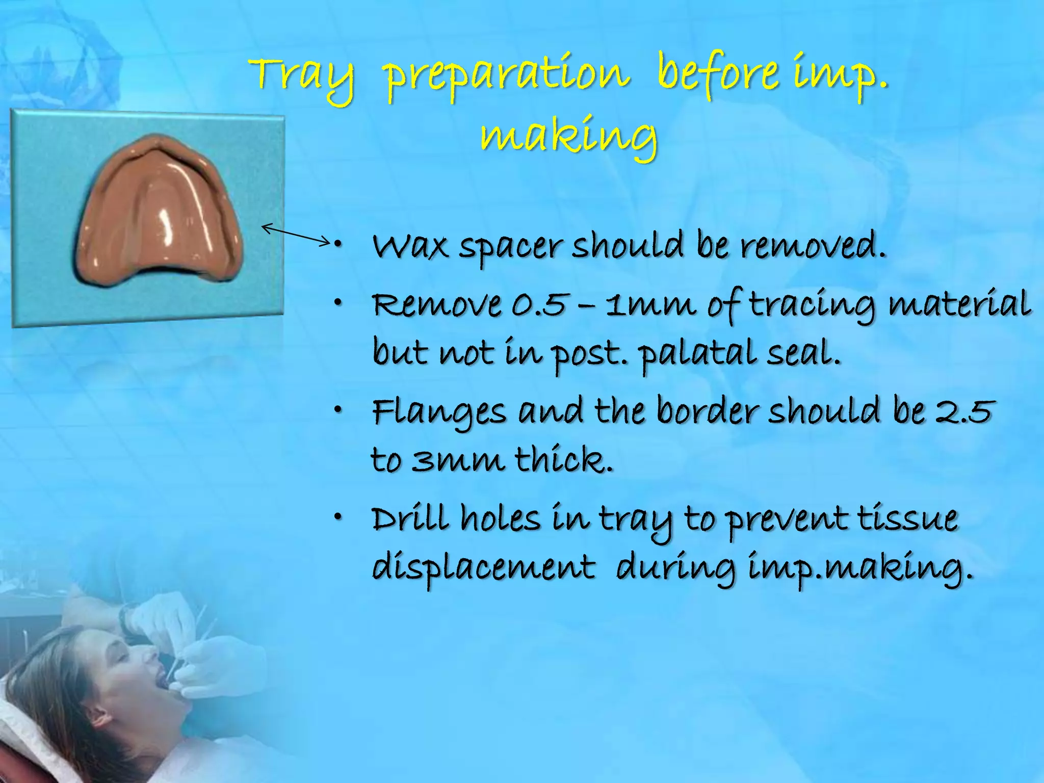 laboratory procedures in make of complete denture | PPTX