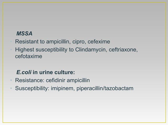Laboratory procedures & micro organisms susceptibility and resistance ...