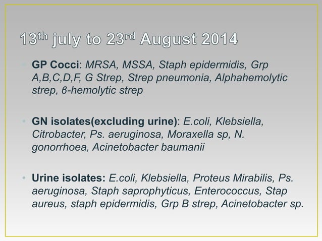 Laboratory procedures & micro organisms susceptibility and resistance ...