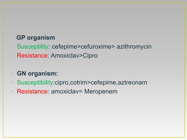 Laboratory procedures & micro organisms susceptibility and resistance ...