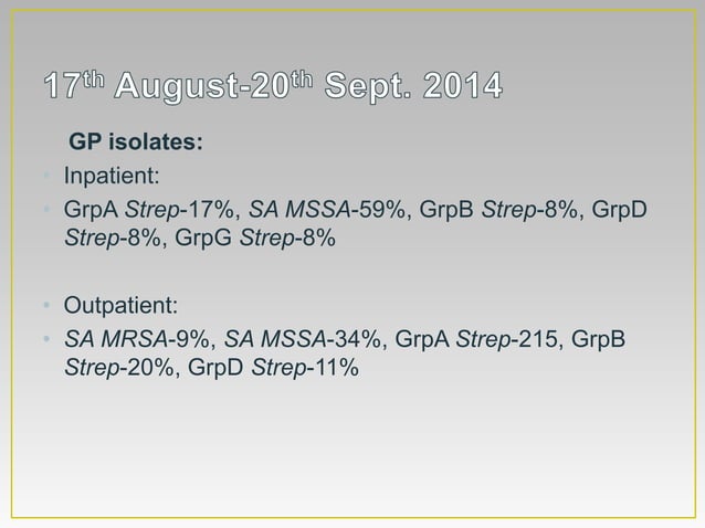 Laboratory procedures & micro organisms susceptibility and resistance ...