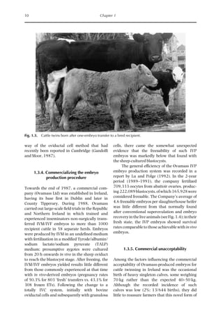 Laboratory production of cattle embryos | PDF