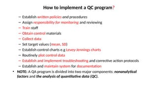 LABORATORY QUALITY ASSURANCE AND QUALITY CONTROL.pptx