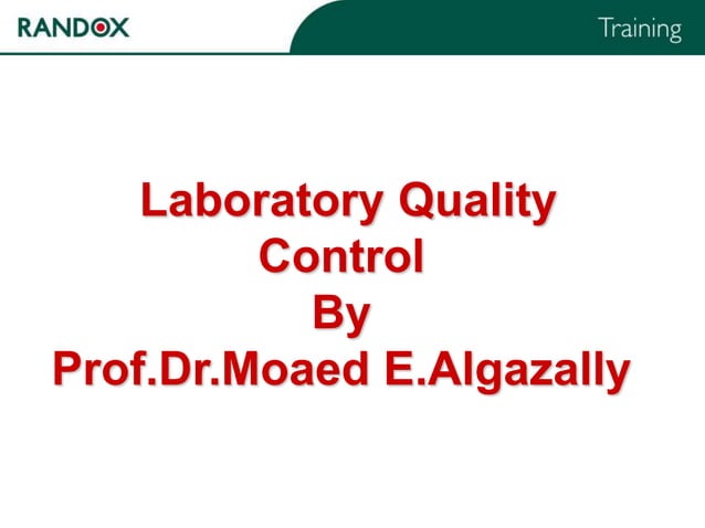 Laboratory Quality Control Randox.ppt