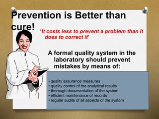 Laboratory quality management notes | PPT