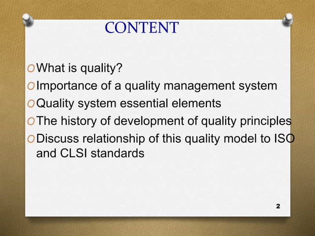 Laboratory quality management notes | PPT