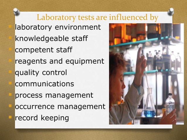 Laboratory quality management notes | PPT