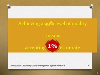Laboratory quality management notes | PPT