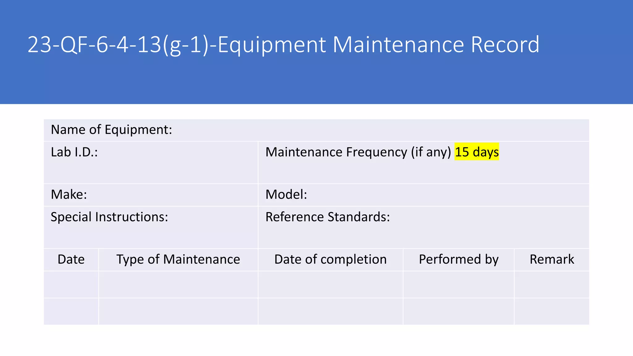 Laboratory quality management system | PPTX