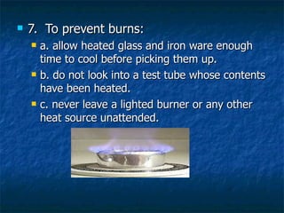 Laboratory Rules And Safety Guidelines For Students | PPS