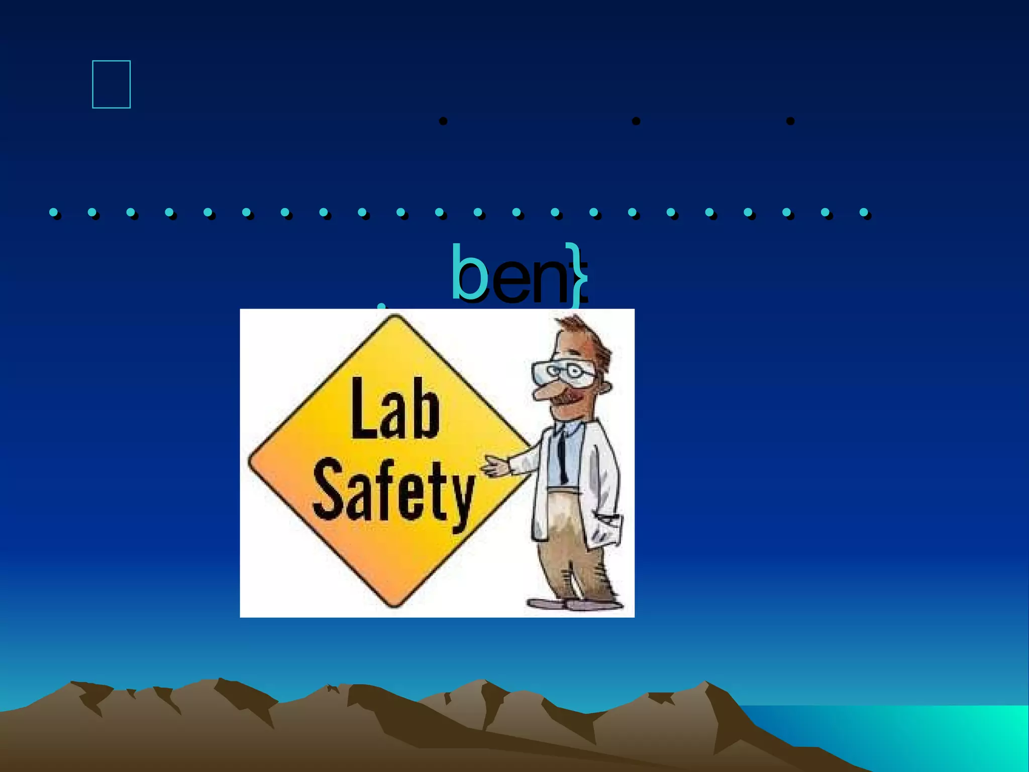 Laboratory Rules And Safety Guidelines For Students | PPS