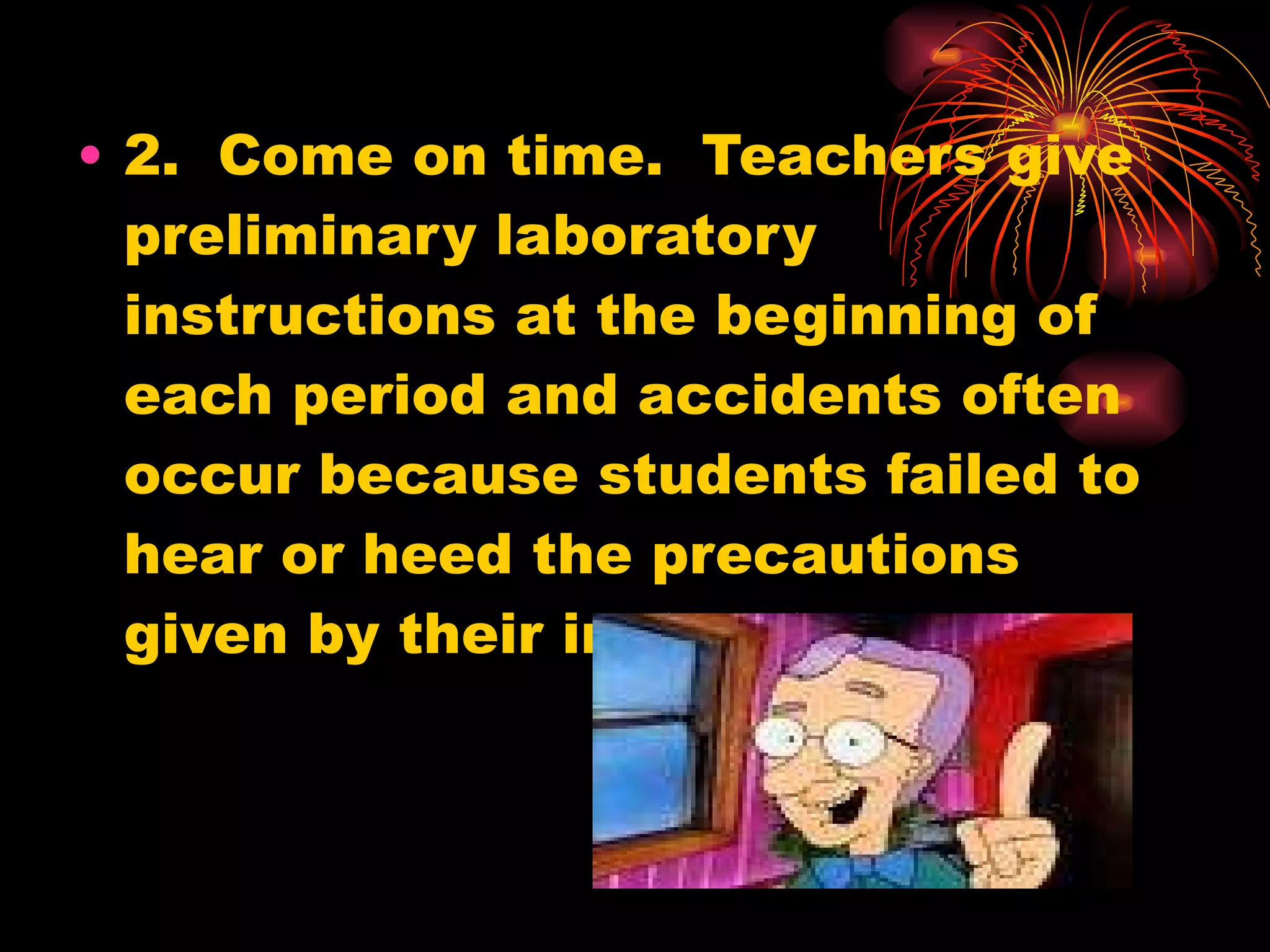 Laboratory Rules And Safety Guidelines For Students | PPS