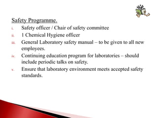 Laboratory Safety, Biomedical Waste & Its Management | PPTX