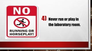 Laboratory safety | PPTX