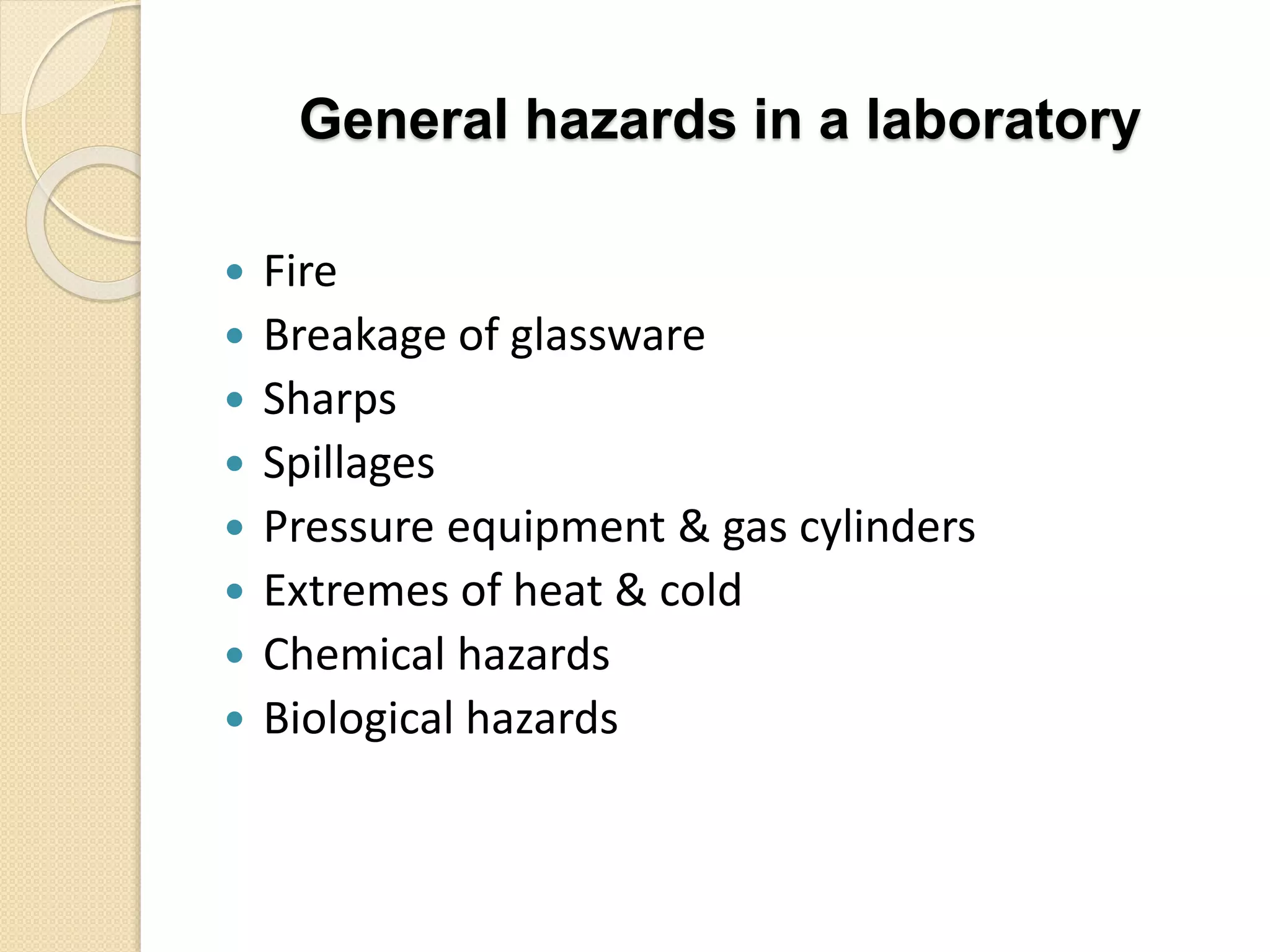 Laboratory safety | PPTX