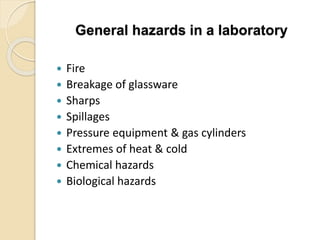 Laboratory safety | PPTX