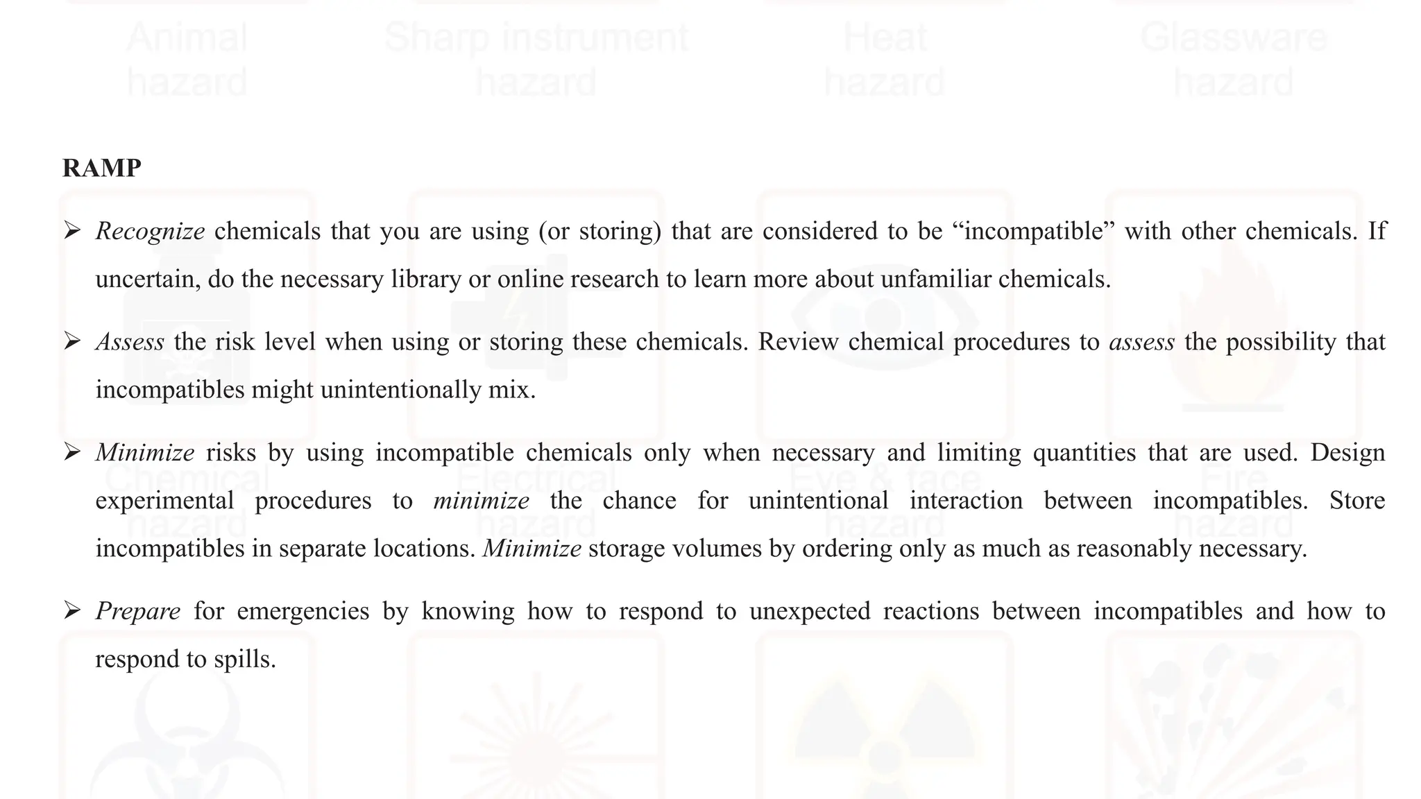 Basic Laboratory Safety in Chemical labs .pptx