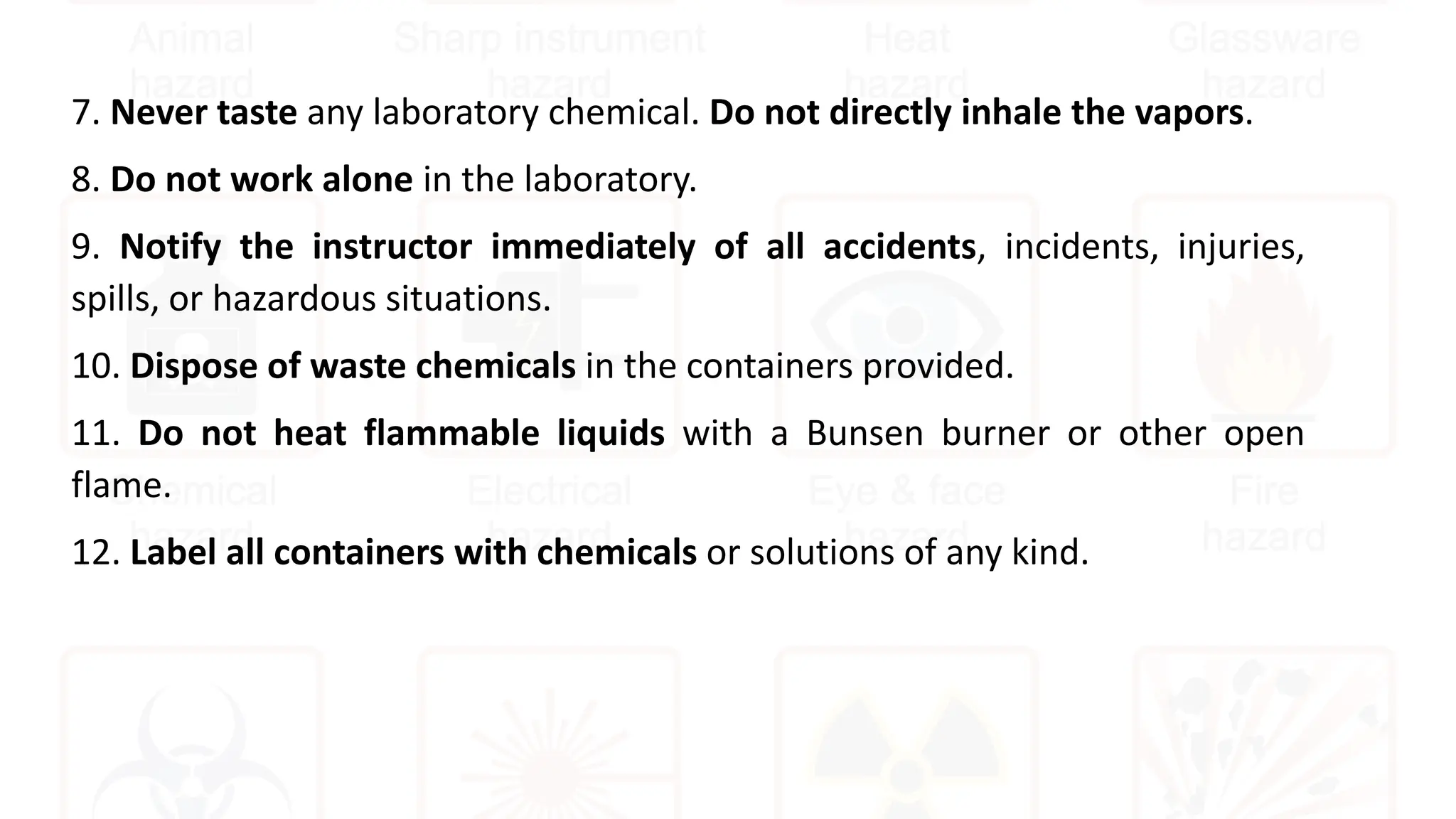 Basic Laboratory Safety in Chemical labs .pptx