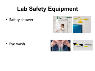 POWERPOINT FOR LABORATORY SAFETY MED TECH | PDF