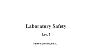 Introduction about the Laboratory Safety.pptx