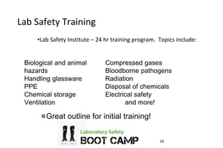 Laboratory safety 2019 | PPTX