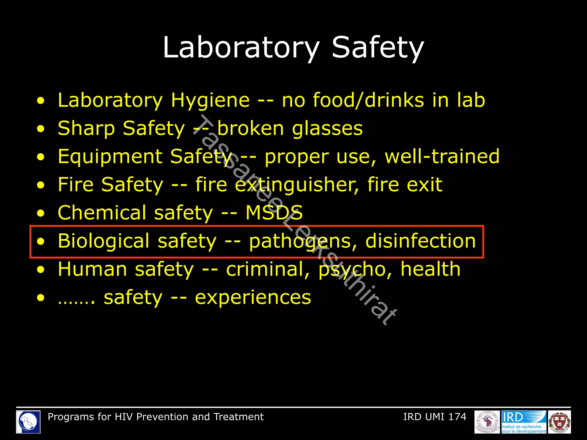 Laboratory safety | PPT