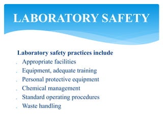 LABORATORY SAFETY AND FIRST AID lab.pptx