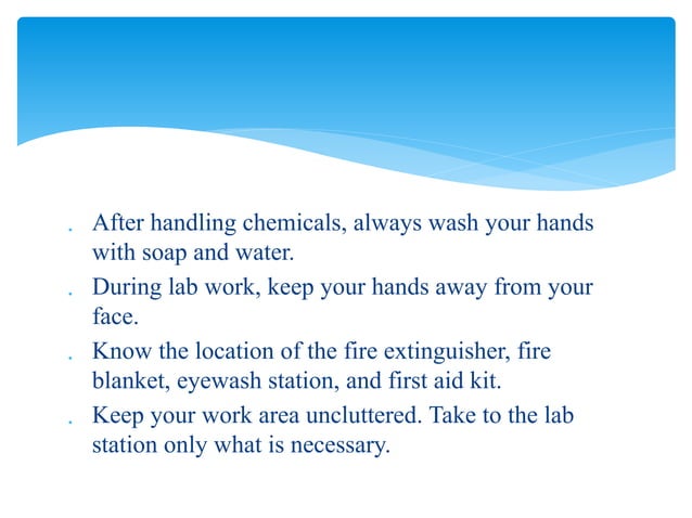 LABORATORY SAFETY AND FIRST AID lab.pptx