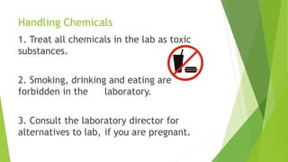 Laboratory safety and regulations | PPTX