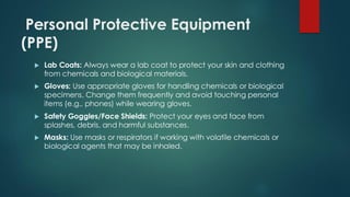 LABORATORY SAFETY GUIDELINES AND PPE USES.pdf