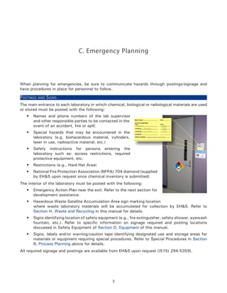 Laboratory safety manual fantastic | PDF