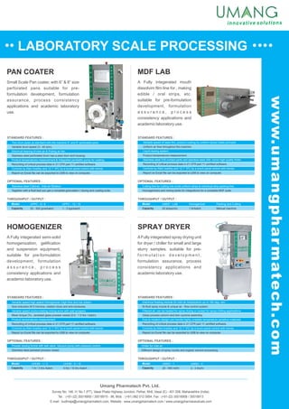 Laboratory scale processing | PDF