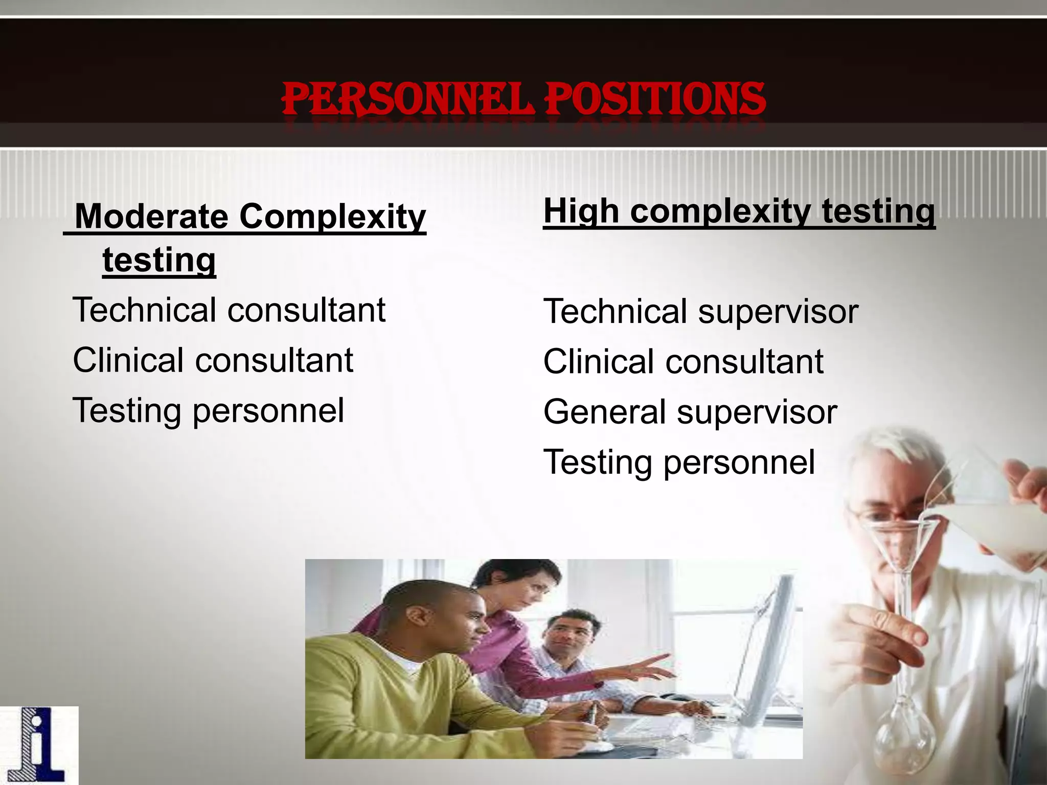 Laboratory services in hospital by ihmr b | PPTX