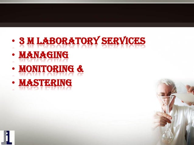 Laboratory services in hospital by ihmr b | PPTX