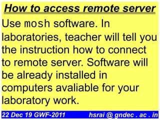 Connect to Remote Server | PDF | Operating Systems | Computer Software ...