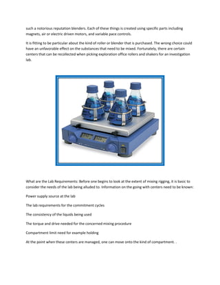 Laboratory shaker | PDF