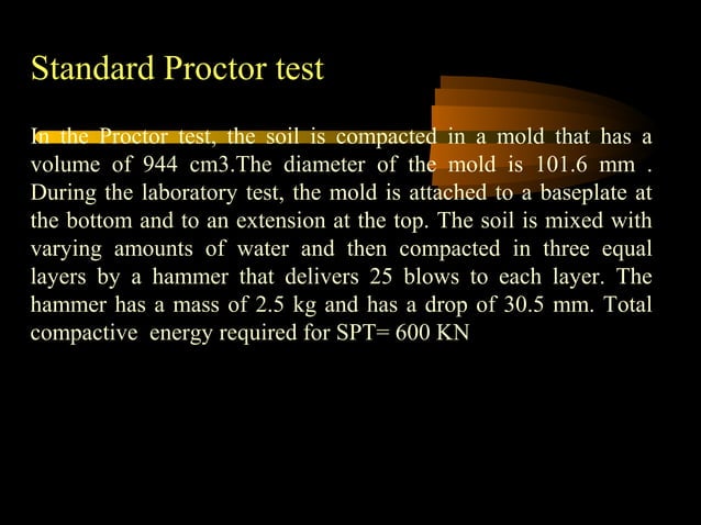 Laboratory soil compaction test | PPT