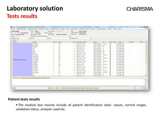 Medical laboratory software | PPT