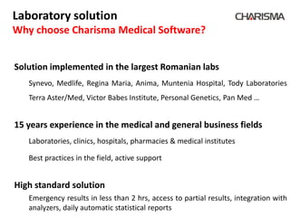Medical laboratory software | PPT